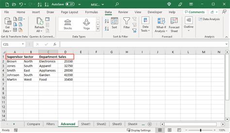 How To Use Filters In Microsoft Excel Make Tech Easier
