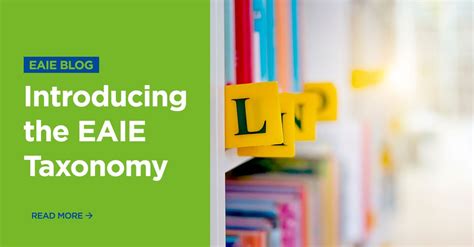 Introducing The Eaie Taxonomy Eaie European Association For