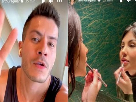Arthur Aguiar Declara Fim De Namoro Com Jheny Santucci Três Dias Após