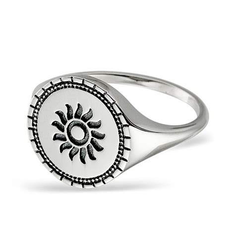 Solstice Signet Ring Midsummer Star