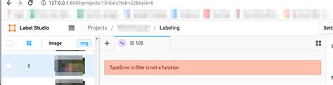 Typeerror Ofilter Is Not A Function · Issue 1192 · Humansignallabel