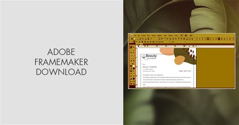 Adobe Framemaker Download 2026 Latest Version