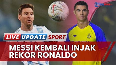 Rekornya Resmi Diinjak Lionel Messi Deretan Penderitaan Cristiano