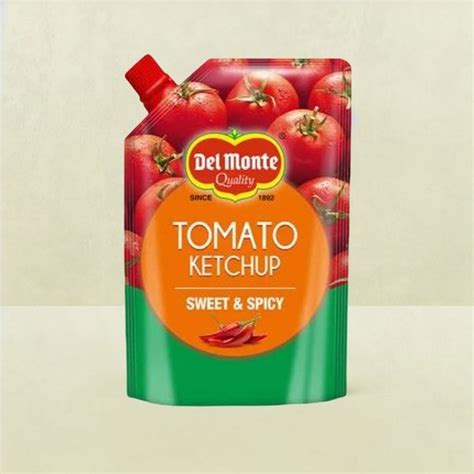 Del Monte Tomato Ketchup Sweet And Spicy Pouch 900 G Buy Online At