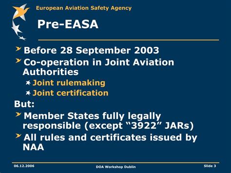 Ppt Easa And The Eu Regulatory Framework Powerpoint Presentation Free Download Id3258061