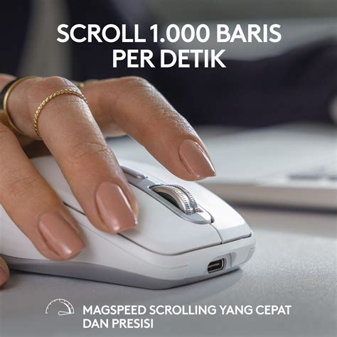 Jual Mouse Logitech Mx Anywhere S Wireless Bluetooth Silent Rechargeable Original Terbaru