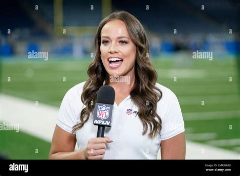Bridget Condon An NFL Network Sideline Reporter Talks Before A