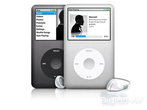 Ipod Classic 160gb Silver Black