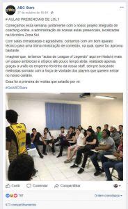 Tem gente dando aula de League of Legends por aí