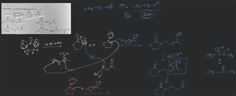 Identify compound A and B in the following reaction sequence.CC(=O)CCC1C..