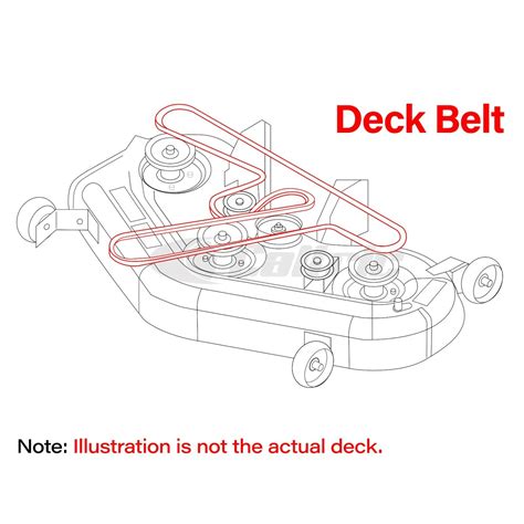 John Deere Inch Mower Deck Belt