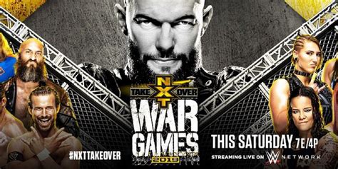 Nxt Takeover Wargames 2019 Live Results And Review