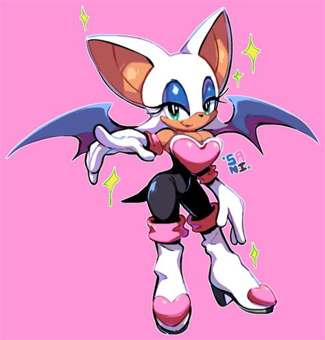 🍒sani☆ ㅎㅅㅎ🍒 On Twitter Sonic Rouge The Bat Sonic Fan Art