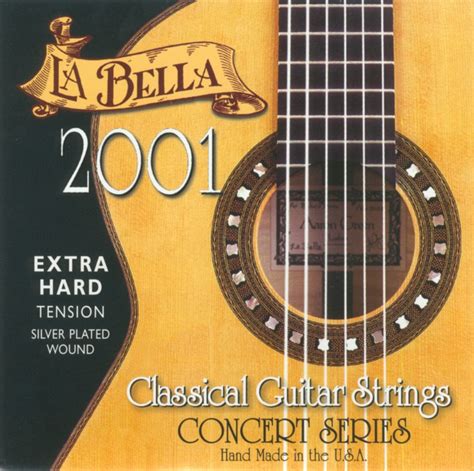 Купить Струны для классической гитары LA BELLA 2001EH 2001 EXTRA HARD в ...