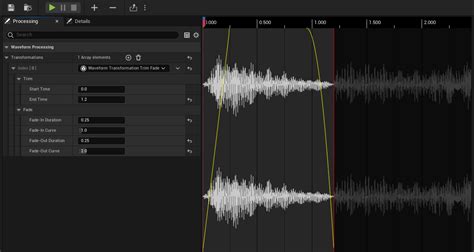 Waveform Editor Quick Start In Unreal Engine Unreal Engine 5 6