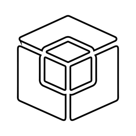 Premium Vector Analytical Olap Big Data Outline Icon Line Art Vector