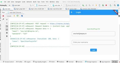 Dio API Integration Login API With Provider And MVVM In Flutter