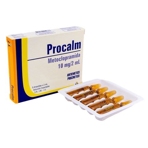 Procalm Cj X 5 Ampollas — Farmacenter