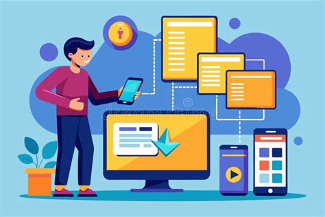 A Person Is Using A Tablet To Transfer Files From Their Computer To A