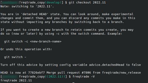 Current Version Issue Freqtrade Freqtrade Github
