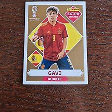 Panini WC Qatar 2022 GAVI Extra Sticker Gold Catawiki
