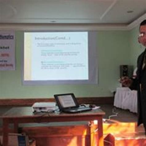 Arun Bhandari Advanced College Of Engineering And Management Department Of Mathematics