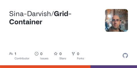 Github Sina Darvish Grid Container