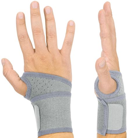 Liujuan Wrist Wrap Braces 2 Pack Tendonitis Support For Carpal