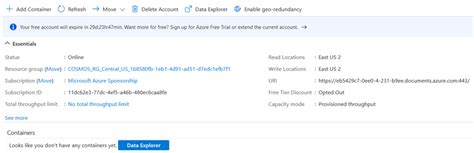 Azure Cosmos DB A NoSQL Introduction