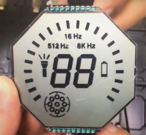 Tn Htn Custom Shape Monochrome Segment LCD Display China Polygon And Pin Price