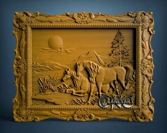 Lion D STL Model CNC Router Engraver Artcam Aspire CNC Etsy