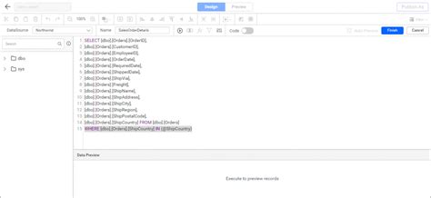 Integrate Parameters To Your Report Using Bold Reports