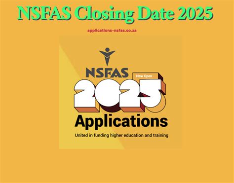 Nsfas Closing Date 2025 Za