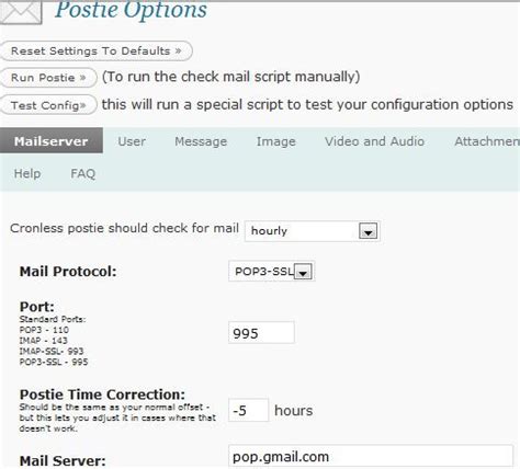 Email Blog Updates To Your Wordpress Blog With Postie