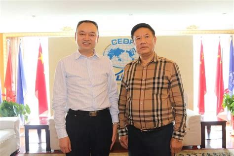 邝远平会长拜访中企会商讨助力双方会员企业携手走出去