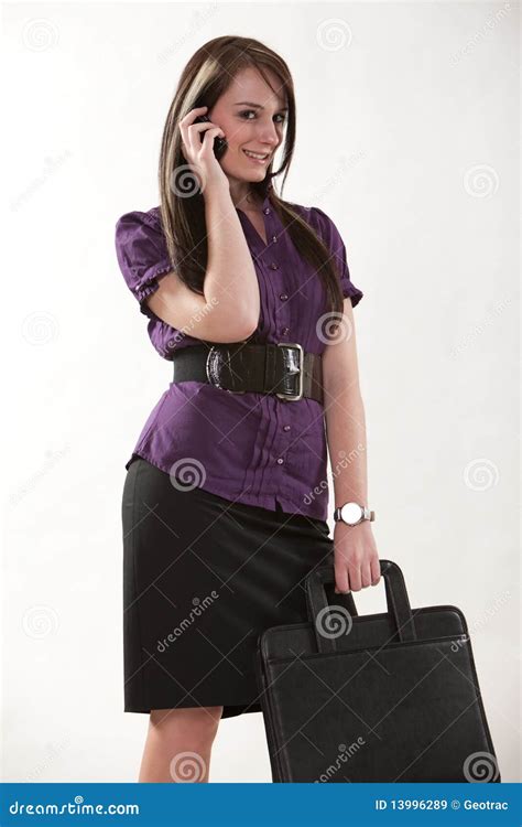 Attractive Twenties Caucasian Brunette Woman Stock Image Image Of