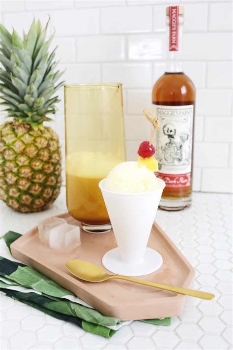 Pina Colada Snow Cone A Beautiful Mess