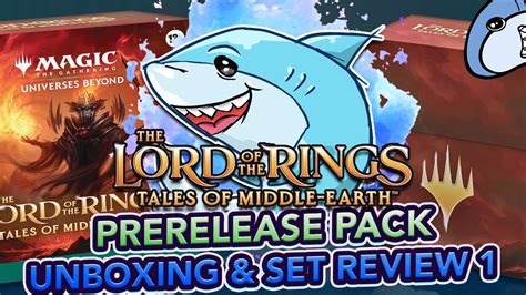 Prerelease Pack Unboxing And Set Overview P1 Lord Of The Rings Tales