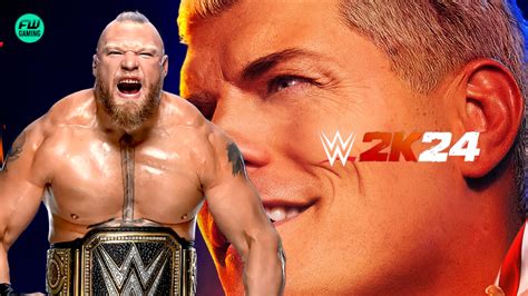Brock Lesnar Is In Fact Included In Wwe 2k24 But There Is A