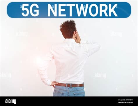 Conceptual Caption 5G Network Conceptual Photo Greatly Increase The Speed And Responsiveness Of