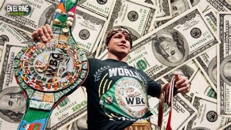 La MILLONARIA FORTUNA que ganó Canelo Álvarez por su pelea con John