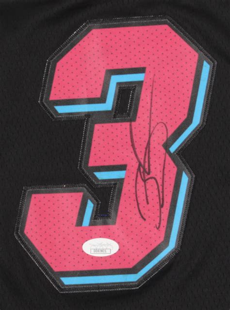 Dwyane Wade Signed Miami Heat Jersey Jsa Coa Pristine Auction