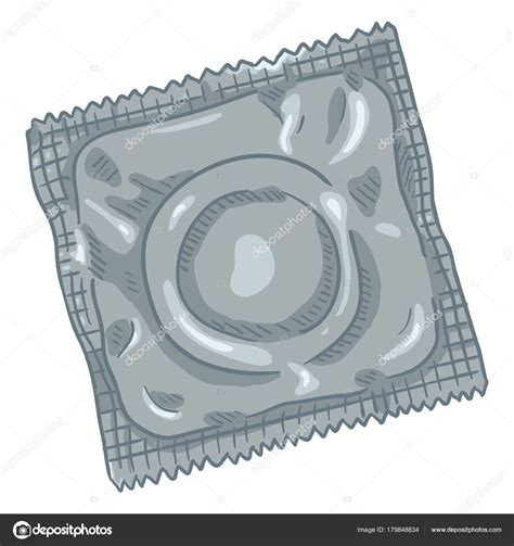 Single Cartoon Condom Stock Vector Image By Nikiteev 179848834