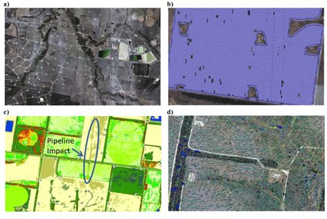 A Aerial Image Of A CSG Development Area B Map Of Tractor Download Scientific Diagram