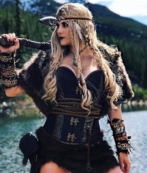 Female Viking Costume Viking Halloween Costume Vikings Halloween Viking Cosplay Easy