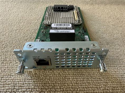 Cisco NIM CE T PRI Port Multiflex Trunk Voice T E Module その他 売買さ
