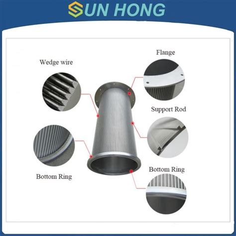 Stainless Steel Pressure Sieve Drum Pressure Screen Basket High