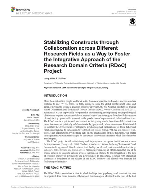 Rdoc Pdf Psychology Cognition