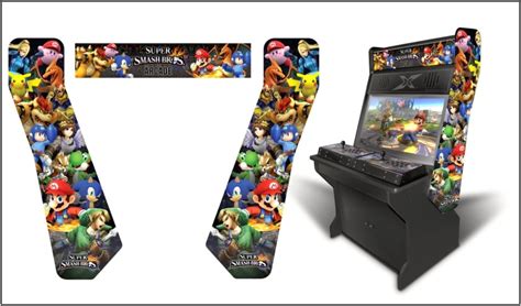 Super Smash Bros Arcade Cabinet Cabinet Home Decorating Ideas