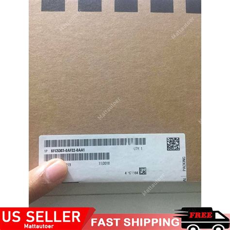 New Siemens 6fc5303 0af22 0aa1 6fc5 303 0af22 0aa1 Sinumerik Machine